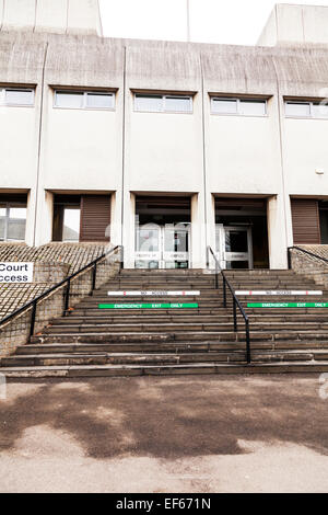 Doncaster Town magistrates court house building exterior front sign ...