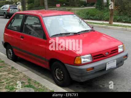 The 1990 Ford Festiva L Plus is a subcompact hatchback known for its ...