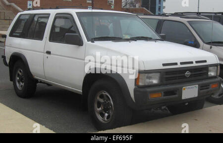 The 1st generation Nissan Pathfinder, introduced in the early 1980s, is ...