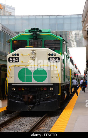 Go train logo, Toronto, Canada Stock Photo - Alamy