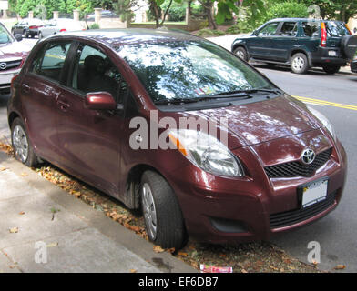 The Toyota Yaris is a subcompact hatchback known for its efficient fuel ...