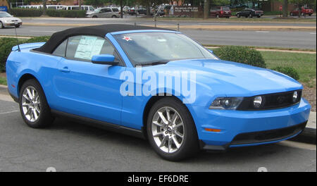 The 2010 Ford Mustang GT convertible is a classic American muscle car ...