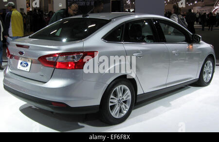 2012 Ford Focus sedan rear 2010 DC Stock Photo - Alamy