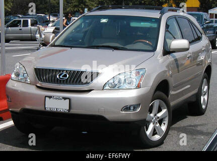 The second-generation Lexus RX is a luxury crossover SUV known for its ...