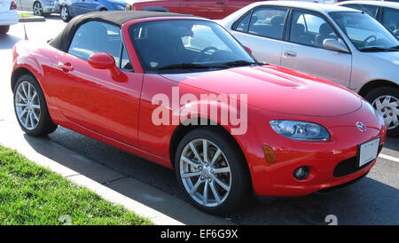 The second-generation Mazda Miata is a compact roadster known for its ...