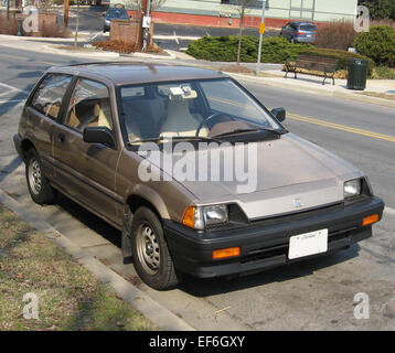 The 1984-1985 Honda Civic hatchback is a compact, fuel-efficient car ...