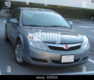 The Saturn Aura XE is a mid-size sedan offering a comfortable ride ...