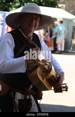 The Hurdy-Gurdy Player Stock Photo - Alamy