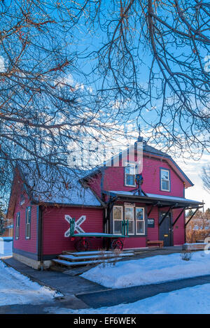 C and E Railway Station Museum, Old Strathcona, Edmonton, Alberta ...