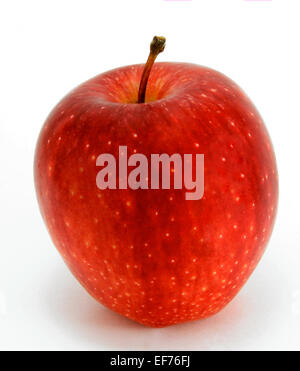 red apple isolation on a white background with clipping path Stock ...