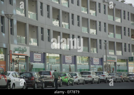 Tesco and Choithrams Joint venture in Dubai Stock Photo - Alamy