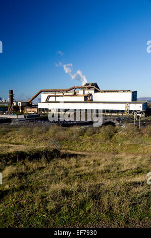 Steel Works, Rover Way, Cardiff, South Wales, UK Stock Photo - Alamy