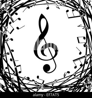 grunge pattern rock music notes funky multicolor party noise texture ...