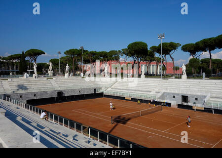 Tennis Courts Foro Italico Rome Italy Stock Photo - Alamy