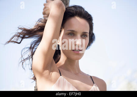 beautiful woman posing Stock Photo - Alamy