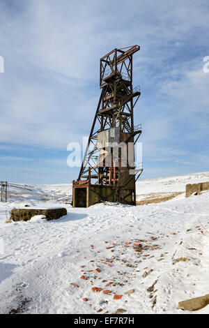 Pithead at Groverake Mine Stock Photo - Alamy
