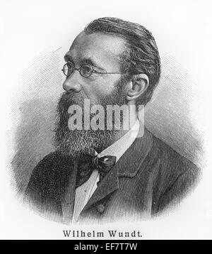 Portrait of German psychologist Wilhelm Wundt (1832-1920) - - Later ...