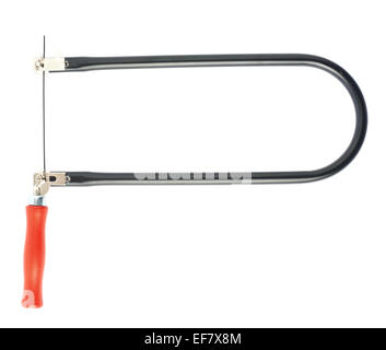 fret saw isolated on white background. fret saw on white background ...