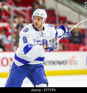 Tampa Bay Lightning defenseman Jan Rutta (44) blocks a shot by Ottawa ...