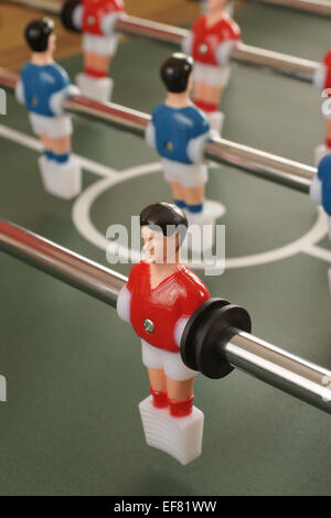 Table football players Stock Photo - Alamy