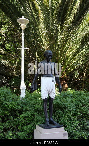 Mahatma Gandhi statue by Anton Momberg outside the famous Mt Nelson ...