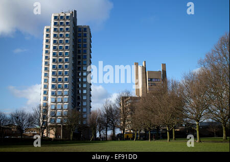 Charles Wilson Building, University of Leicester, a Brutalist building ...
