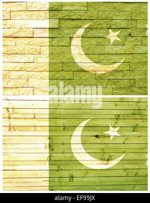 Grunge Pakistan flag Stock Photo - Alamy