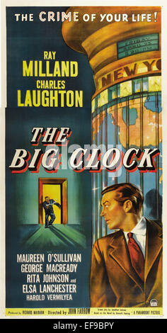 The Clock - Movie Poster Stock Photo - Alamy