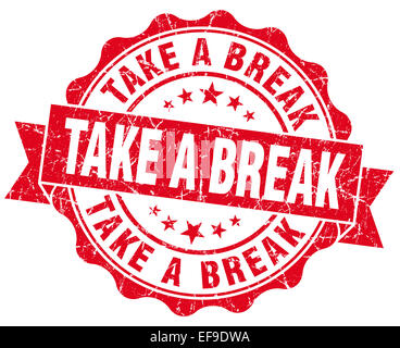 break red vintage isolated seal Stock Photo - Alamy