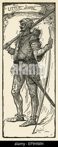 Little John and Robin Hood Stock Photo - Alamy