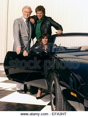 KNIGHT RIDER EDWARD MULHARE, DAVID HASSELHOFF KNIGHT RIDER Stock Photo ...