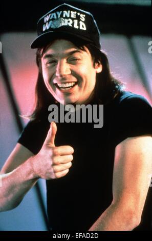 WAYNE'S WORLD (1992) MIKE MYERS, ROB LOWE, DANA CARVEY WYW 016 Stock Photo: 29151005 - Alamy