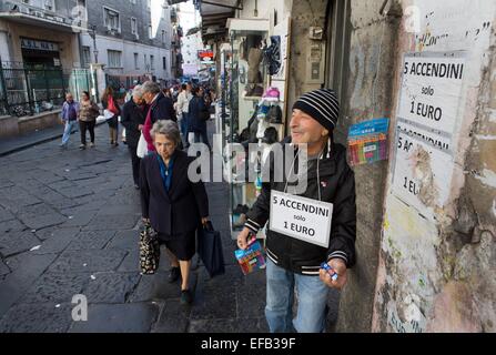 Homes in a poor area of Naples, Italy Stock Photo - Alamy