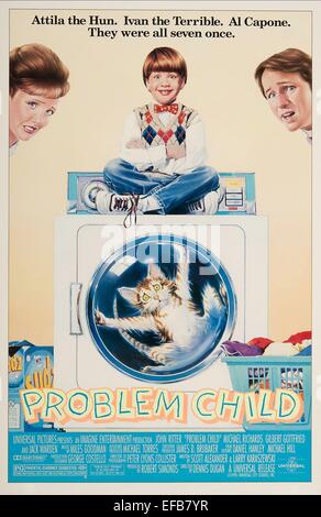 PROBLEM CHILD -1990 POSTER Stock Photo - Alamy