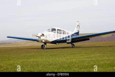 Compton Abbas Flying School and Restaurant detail on light aircraft at ...