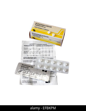 Potassium iodate tablets for use in the event of a radioactive leak ...