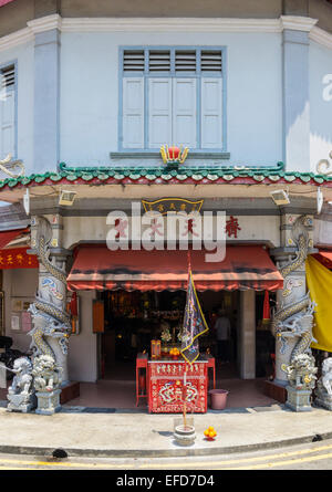 Tiong Bahru Monkey God Temple, Tiong Bahru, Singapore Stock Photo - Alamy