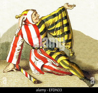 The figure represented here is a German jester between A.D. 1450-1500 ...