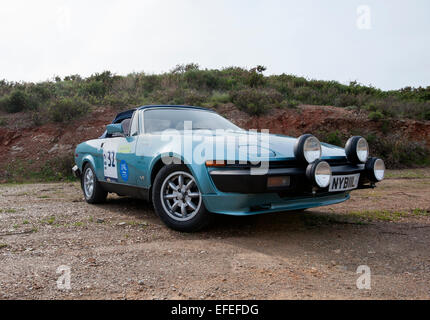 Triumph TR8 rally prepared classic sports car Stock Photo - Alamy