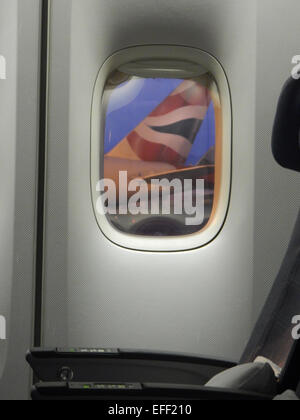 Outside the airliner window Stock Photo - Alamy