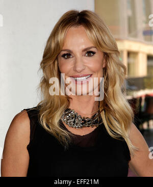 TV personality Taylor Armstrong arrives at Hollywood Today Live on ...