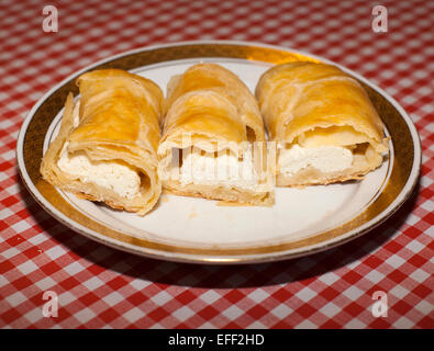 Cottage cheese pie (traditional Hungarian version Stock Photo - Alamy