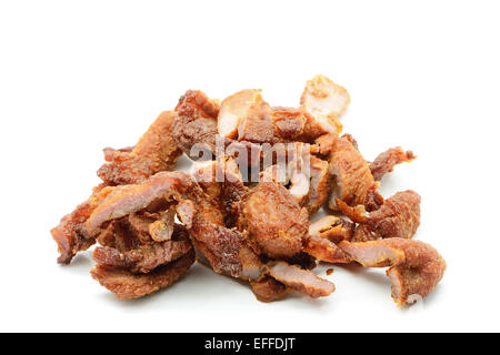 Deep fried pork with garlic and salt Stock Photo - Alamy