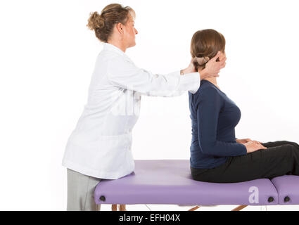 Photo 6 in a series of 11 -- The Epley Maneuver to treat left side ...