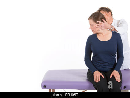 Photo 1 in a series of 11 -- The Epley Maneuver to treat left side ...