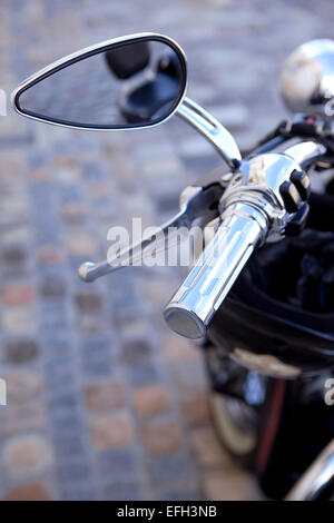 Body of a motorbike on a square Stock Photo - Alamy