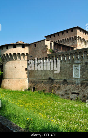 Italy, Emilia Romagna, Forlì. Rocca di Ravaldino, Castle Stock Photo ...