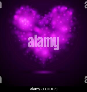 Shiny lights abstract background. Vector design Stock Photo - Alamy