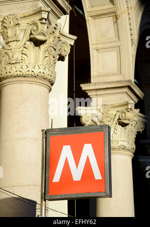 Italy, Milan, subway Stock Photo - Alamy