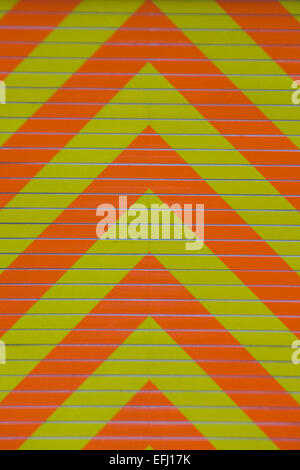 Reflective Lines on a Traffic police van in London Stock Photo - Alamy